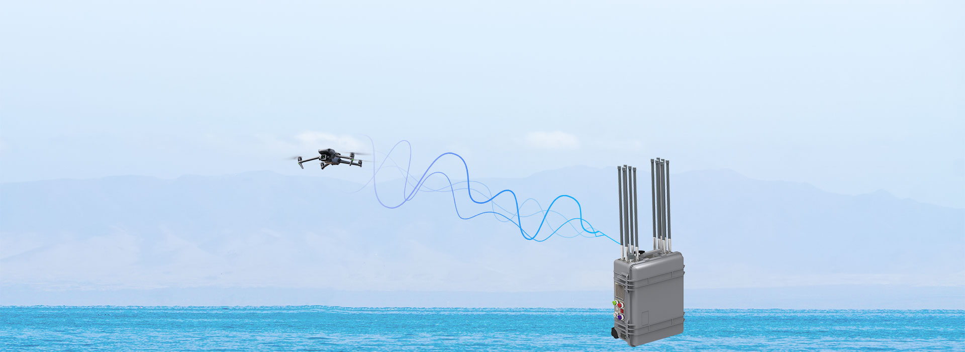 Portable Drone Detection and Jamming All-in-One Equipment (DJ32-P)-LZ TECH